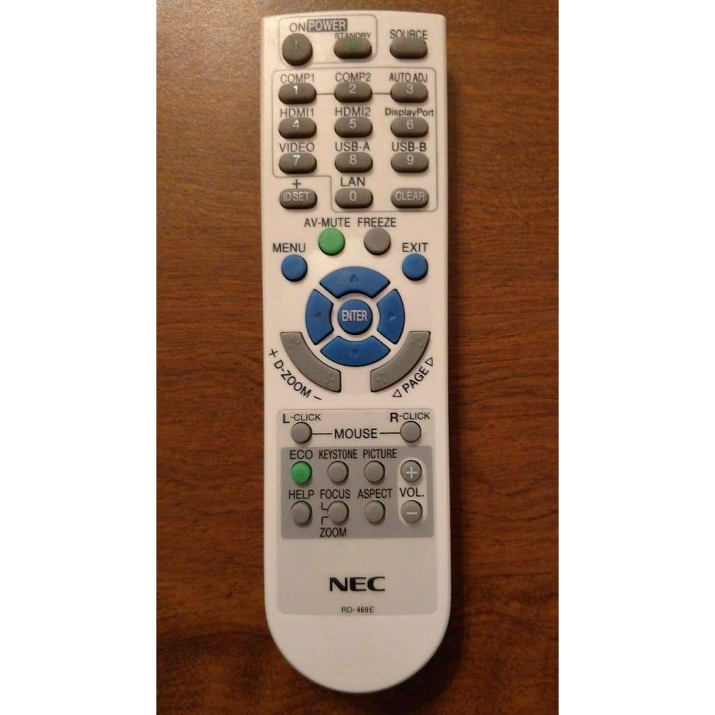 NEC RD-469E Projector Remote Control — Best Deal Remotes