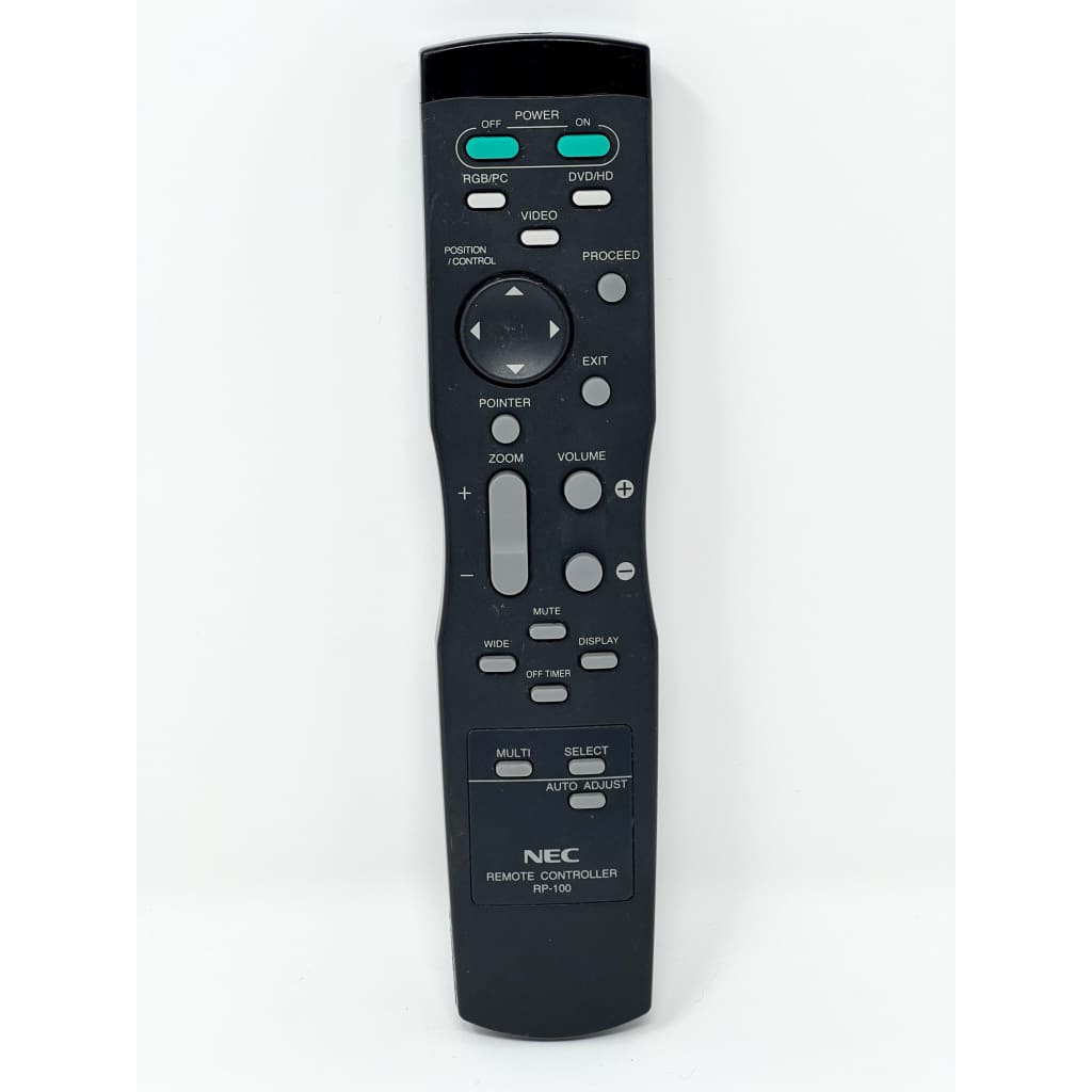 NEC RP-100 TV Remote Control - Best Deal Remotes