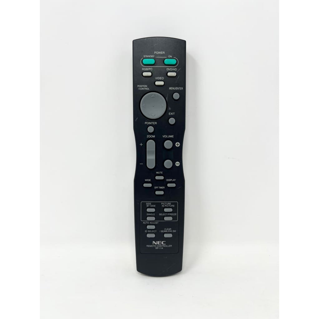 NEC RP-114 Plasma TV Remote Control — Best Deal Remotes