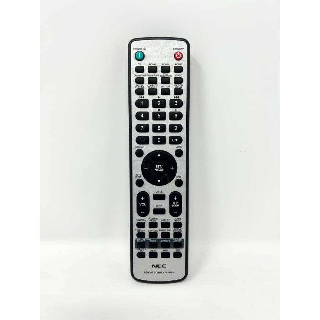 NEC RU-M124 TV Remote Control — Best Deal Remotes