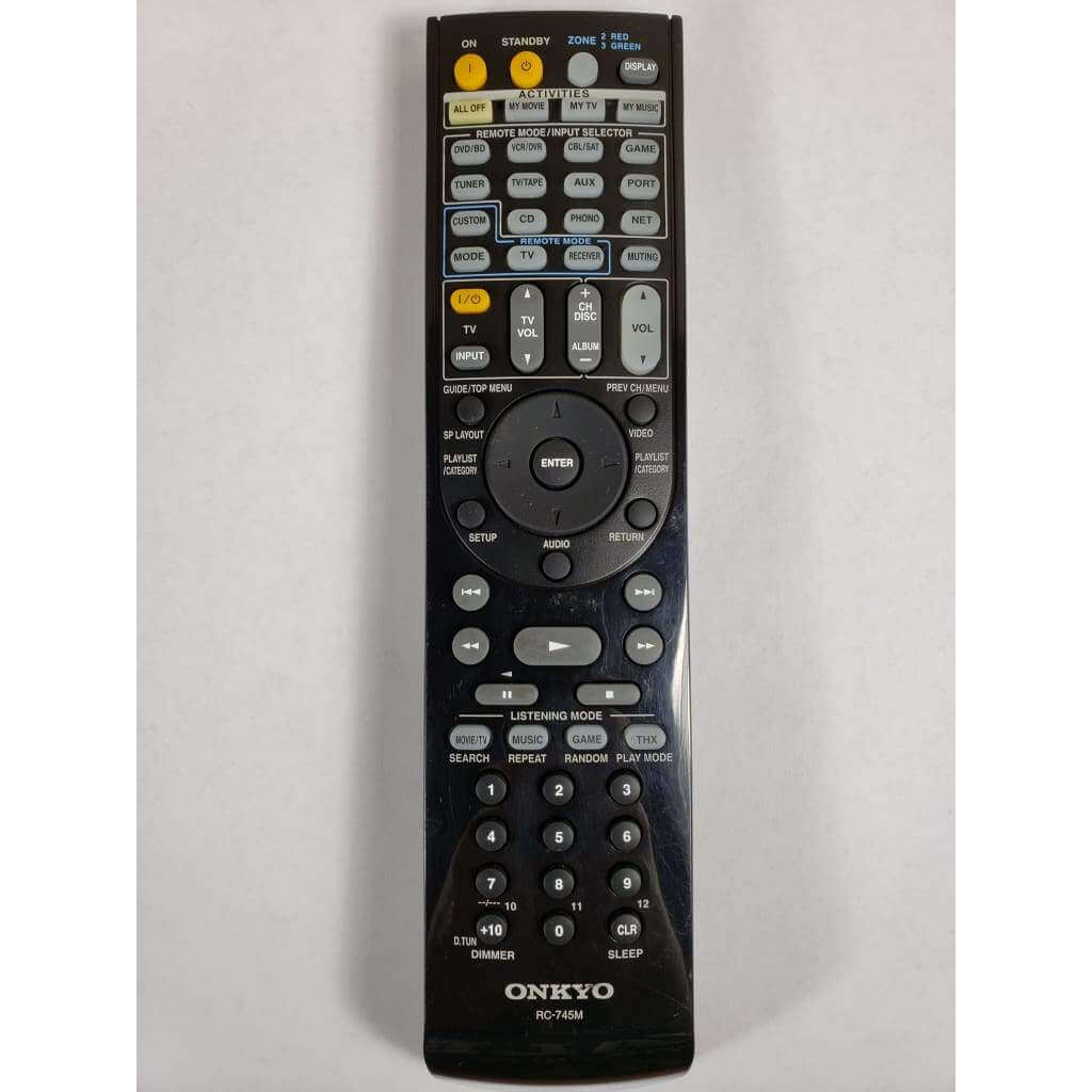 Onkyo RC-745M Audio Receiver Remote Control — Best Deal Remotes