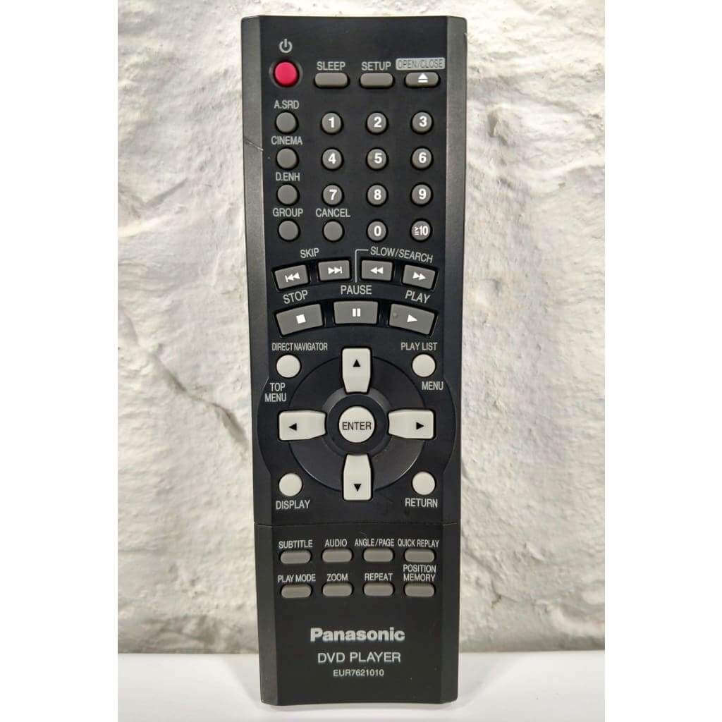 Panasonic EUR7621010 DVD Player Remote Control — Best Deal Remotes