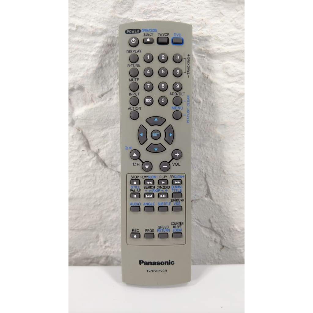 Panasonic EUR7724020 Remote Control for PV-DF2004 PV-DF2036 PV-DF2704 ...