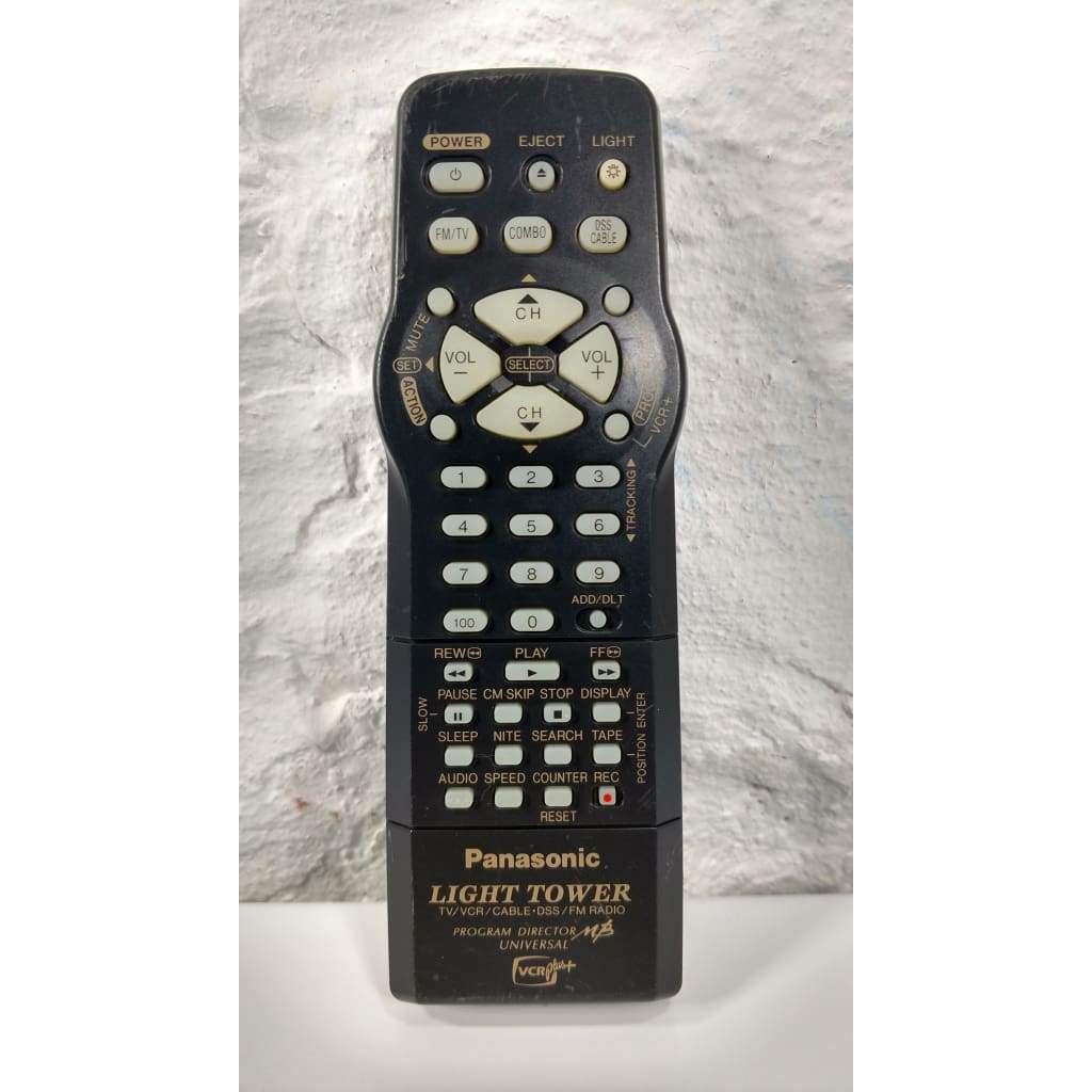Panasonic LSSQ0198 VCR Remote Control for PV-C2060 PV-C2080 PV-C2580 ...