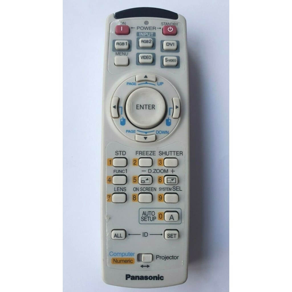 Panasonic N2QAEA000023 Projector Remote Control — Best Deal Remotes