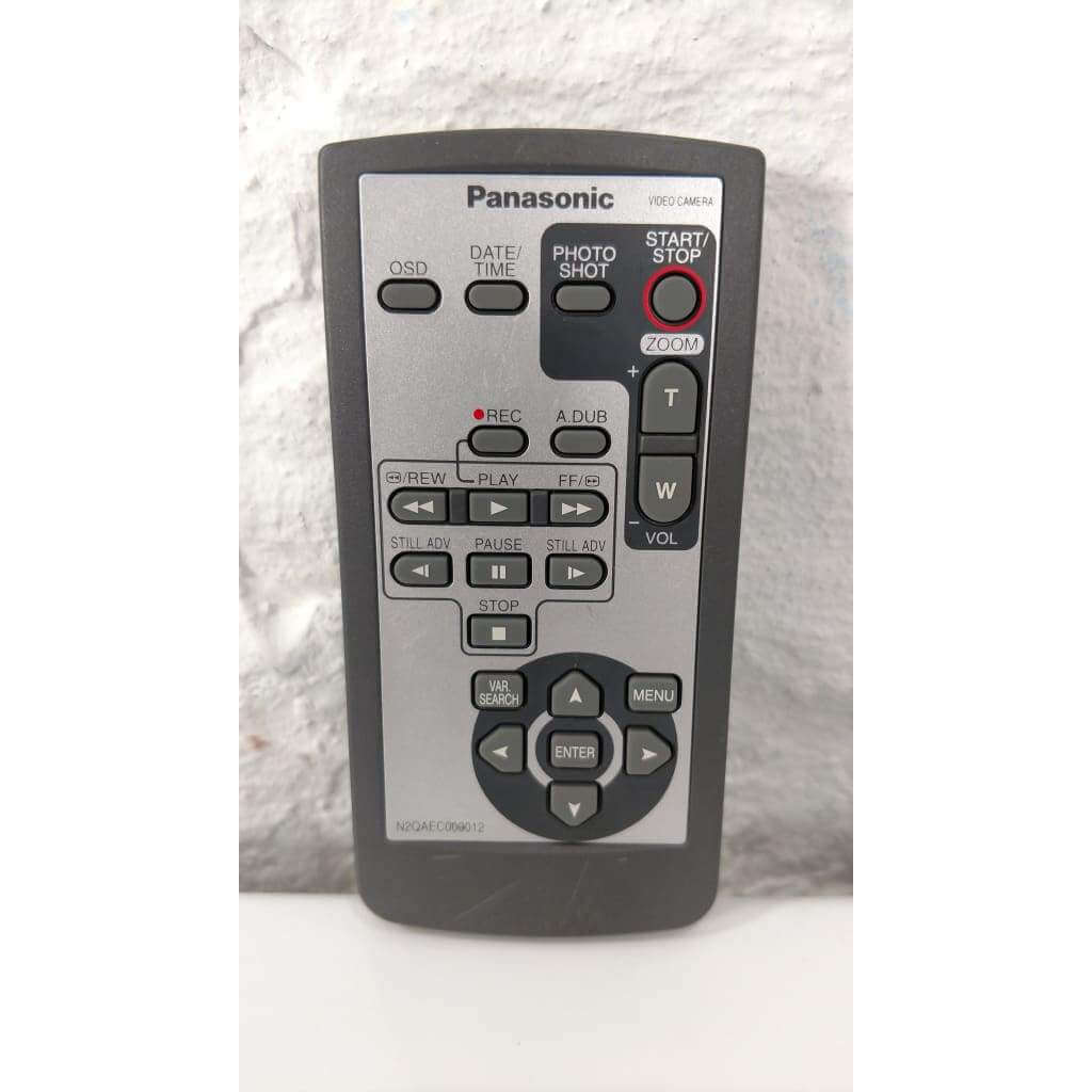 Panasonic N2QAEC000012 Camcorder Video Camera Remote Control — Best ...