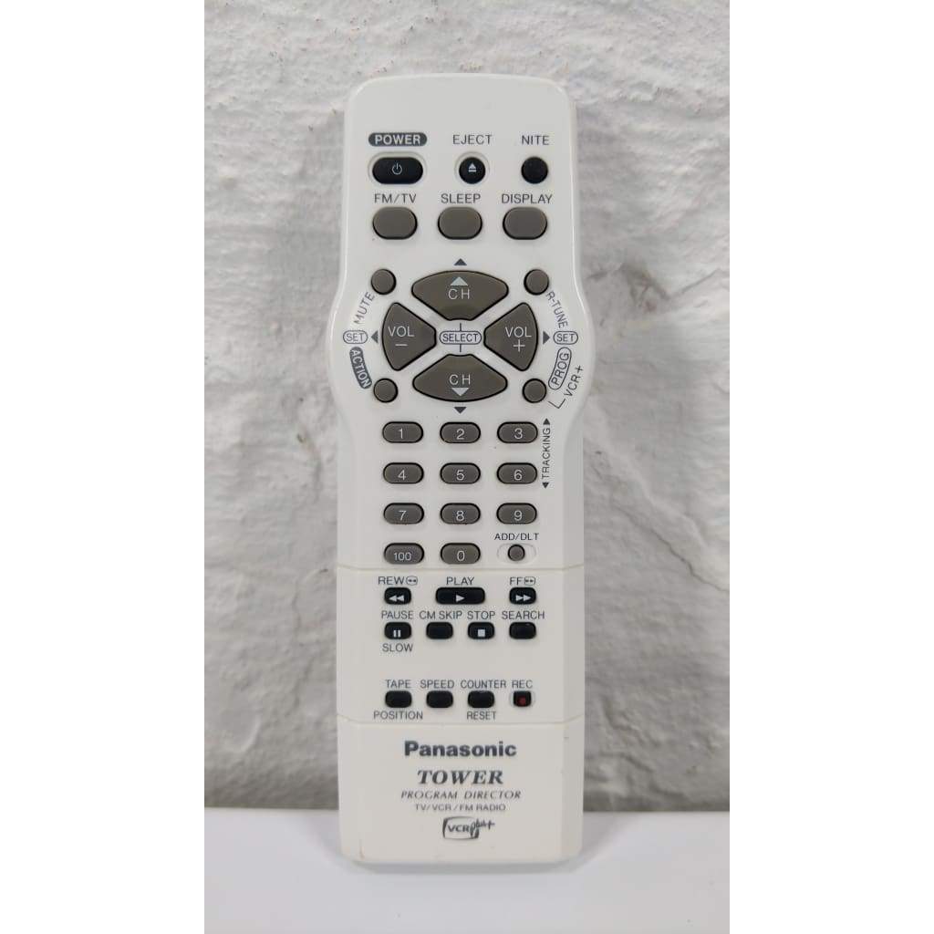 Panasonic Tower LSSQ0192 VCR Cable TV Universal Remote Control DSS ...