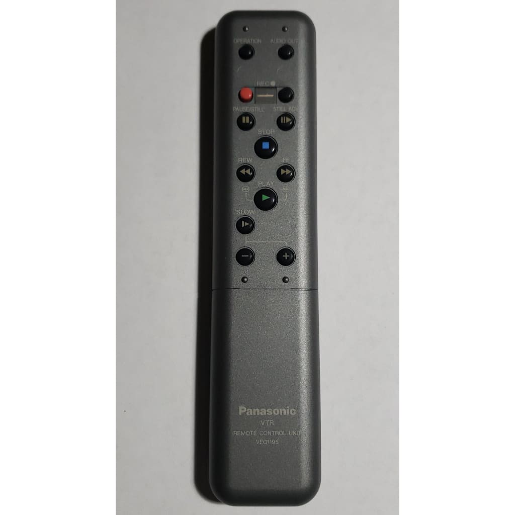 Panasonic VEQ1195 VTR VCR VHS Remote Control — Best Deal Remotes