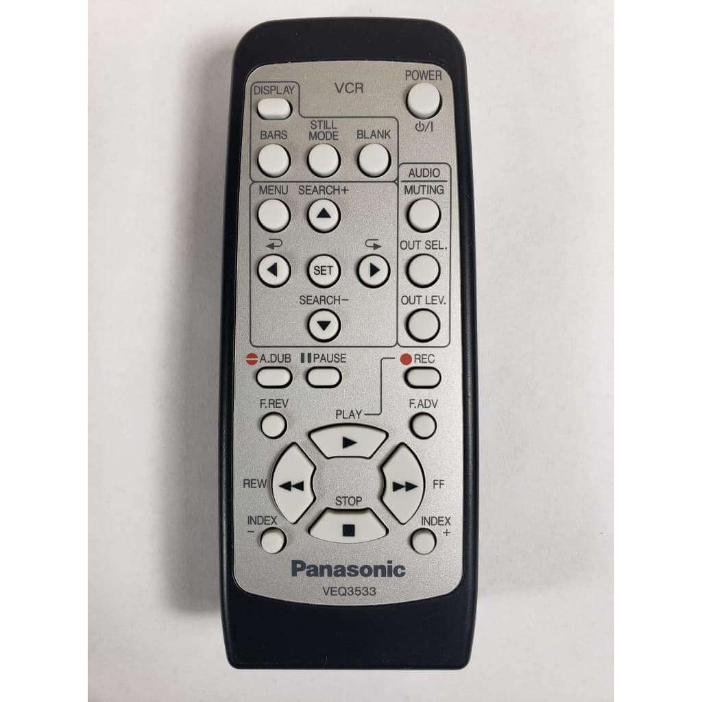 Panasonic VEQ3533 VCR Remote Control — Best Deal Remotes