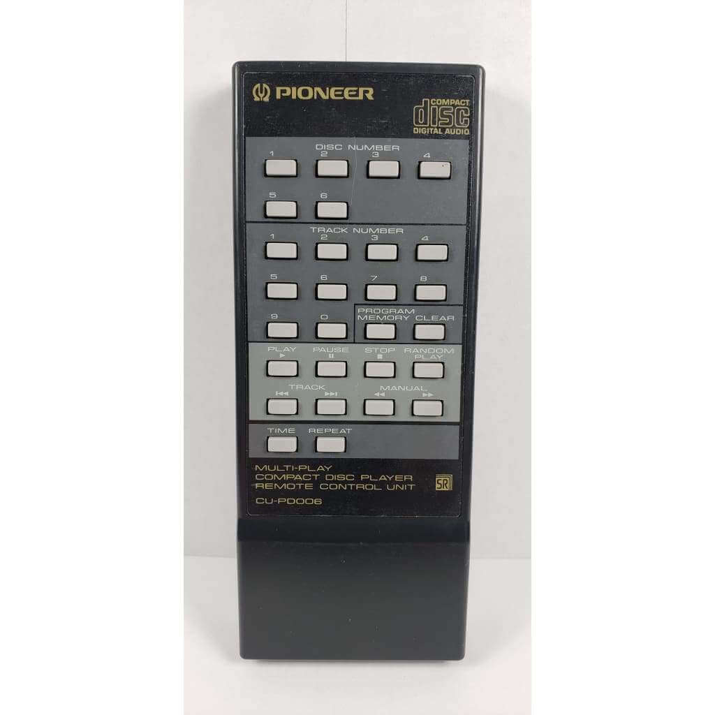 Pioneer CU-PD006 CD Player Remote Control - Best Deal Remotes