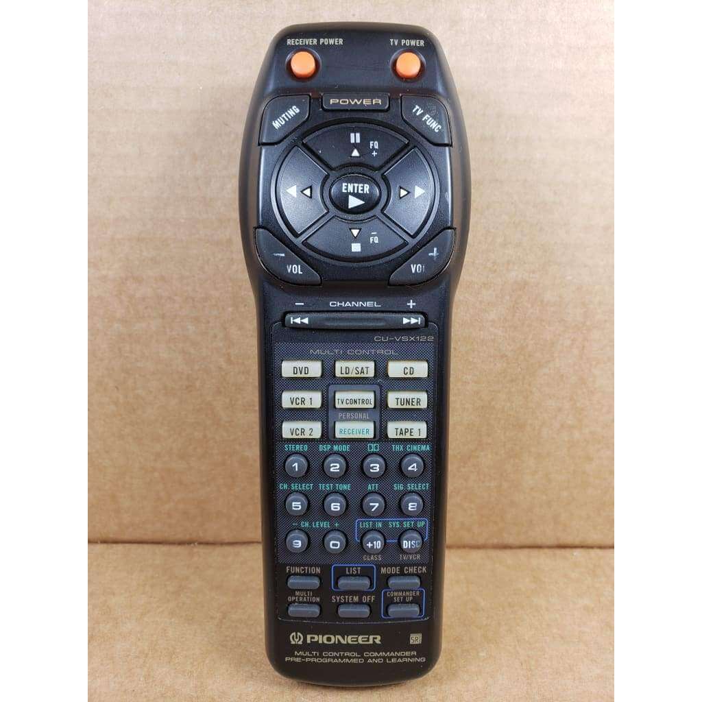 Pioneer CU-VSX122 AV Receiver Remote Control — Best Deal Remotes