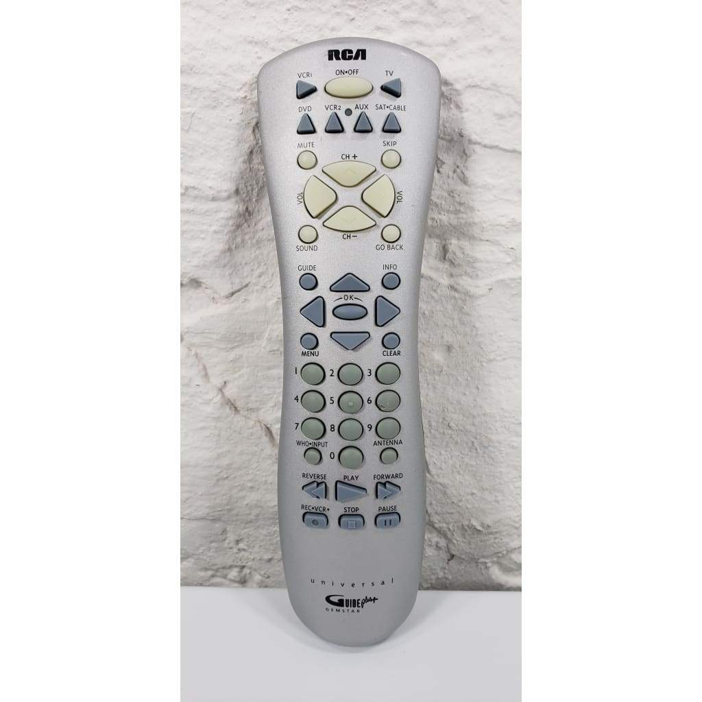 RCA Guide Plus Gemstar Universal Remote Control CRK76TW1 - Silver ...