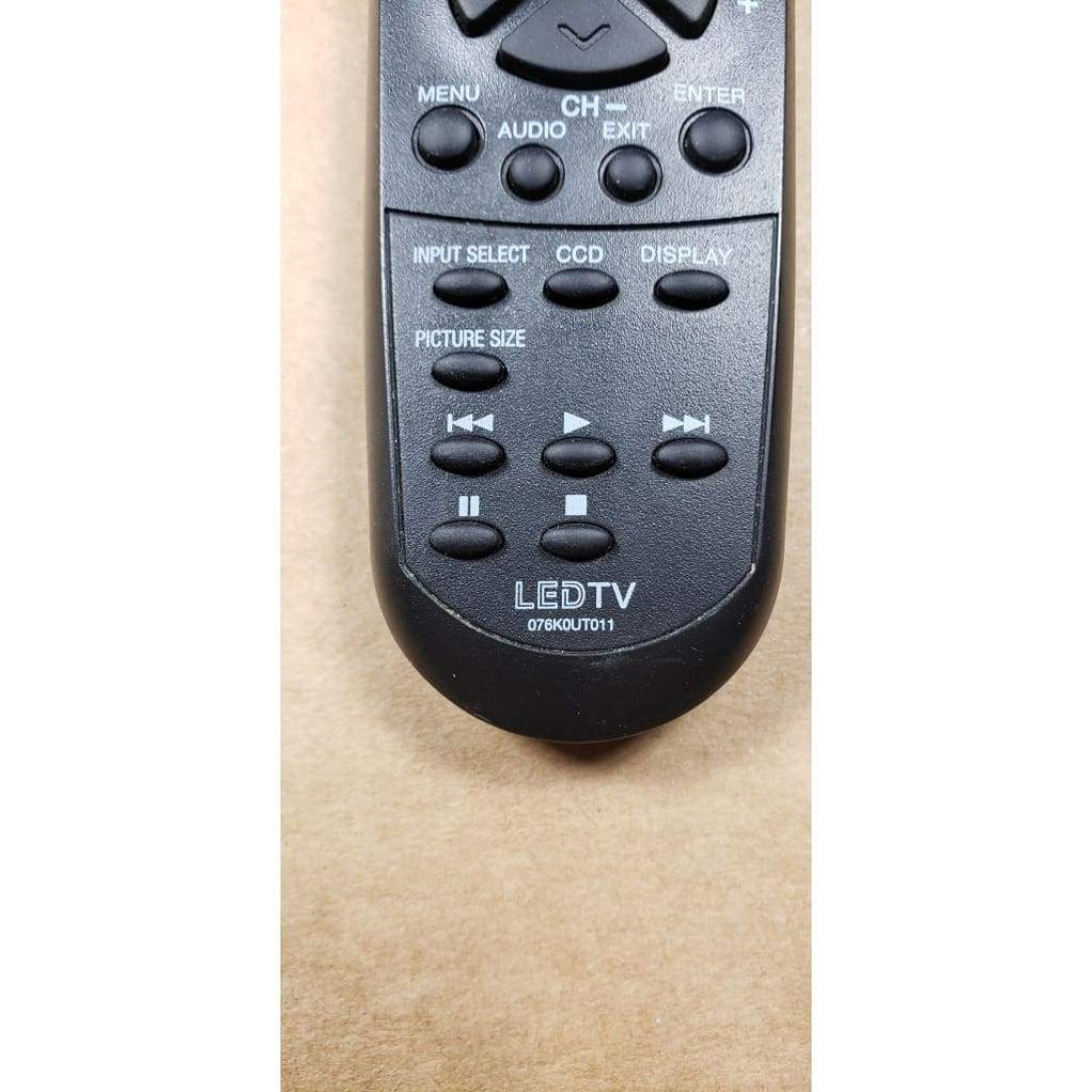 Sansui Orion 076K0UT011 LED TV Remote Control — Best Deal Remotes