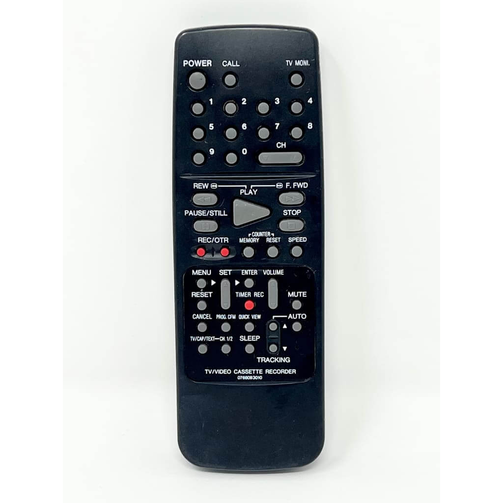 Sansui Orion Zenith Emerson Broksonic 0766093010 TV/VCR Remote Control ...
