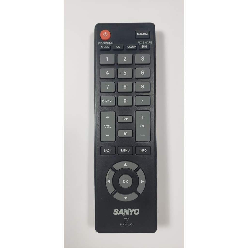 Sanyo NH311UD TV Remote Control - Best Deal Remotes