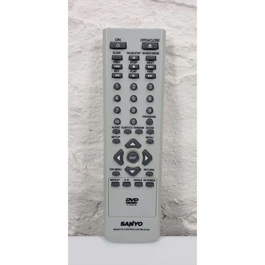 Sanyo RB-SL50 DVD Remote Control for DVD-SL22 DVD-SL33 DWM-396 — Best ...
