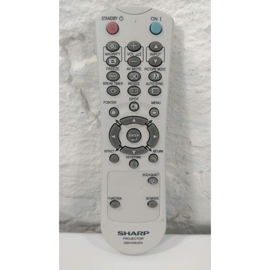 SHARP GB015WJSA Projector Remote Control — Best Deal Remotes