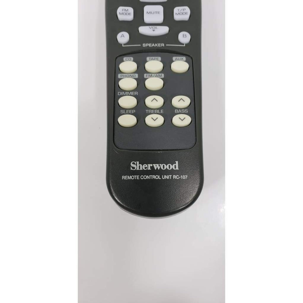 Sherwood RC-107 Audio System Remote for RX-4109 RX-4208 — Best Deal Remotes