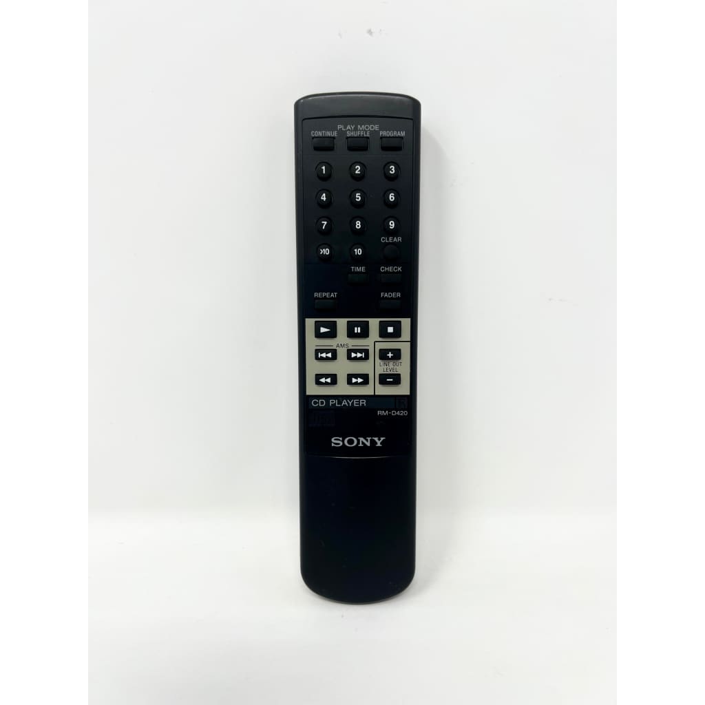 Sony RM-D420 CD Player Remote Control — Best Deal Remotes