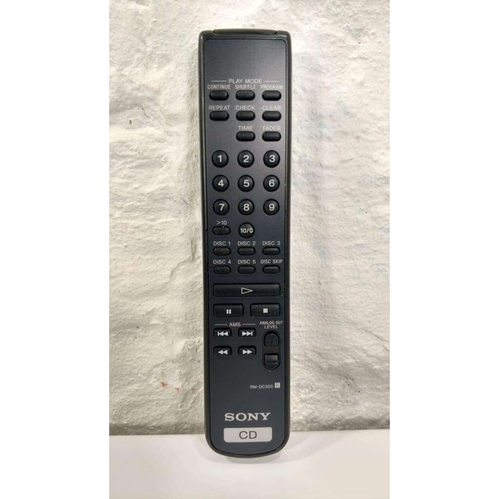 Sony RM-DC355 CD Player Remote Control for CDP-CE375 CDP-E345 — Best ...