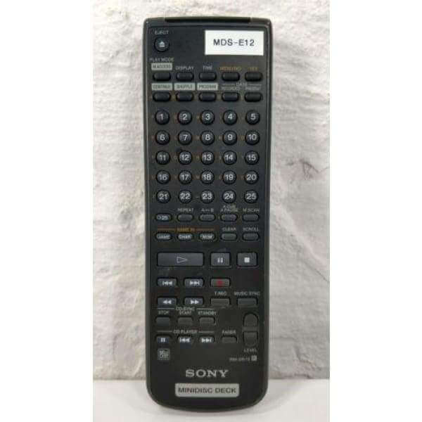 Sony RM-DR1E Minidisc Remote Control for MDSE10 MDSE12 Mini Disc Player ...