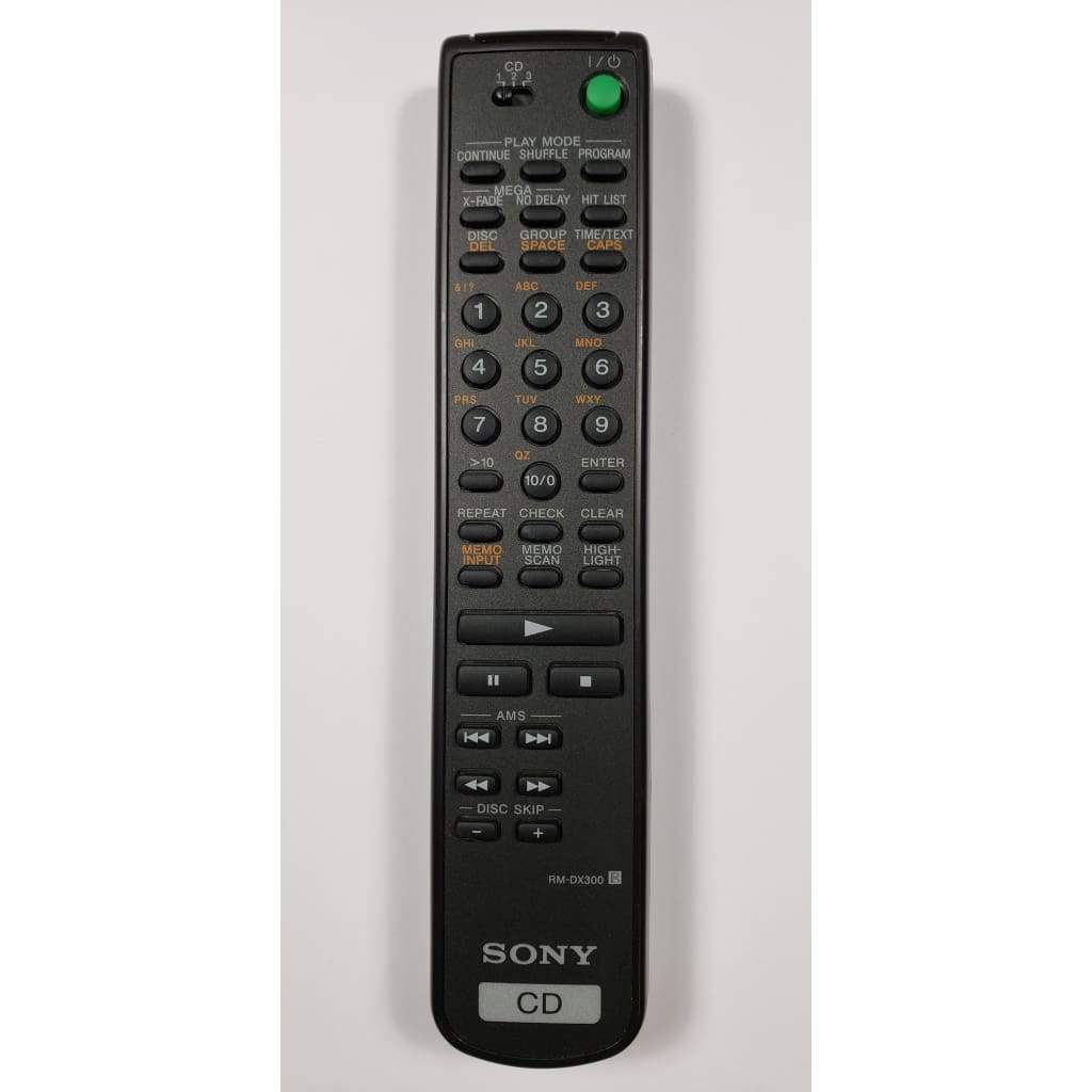 Sony RM-DX300 Audio System Remote Control — Best Deal Remotes