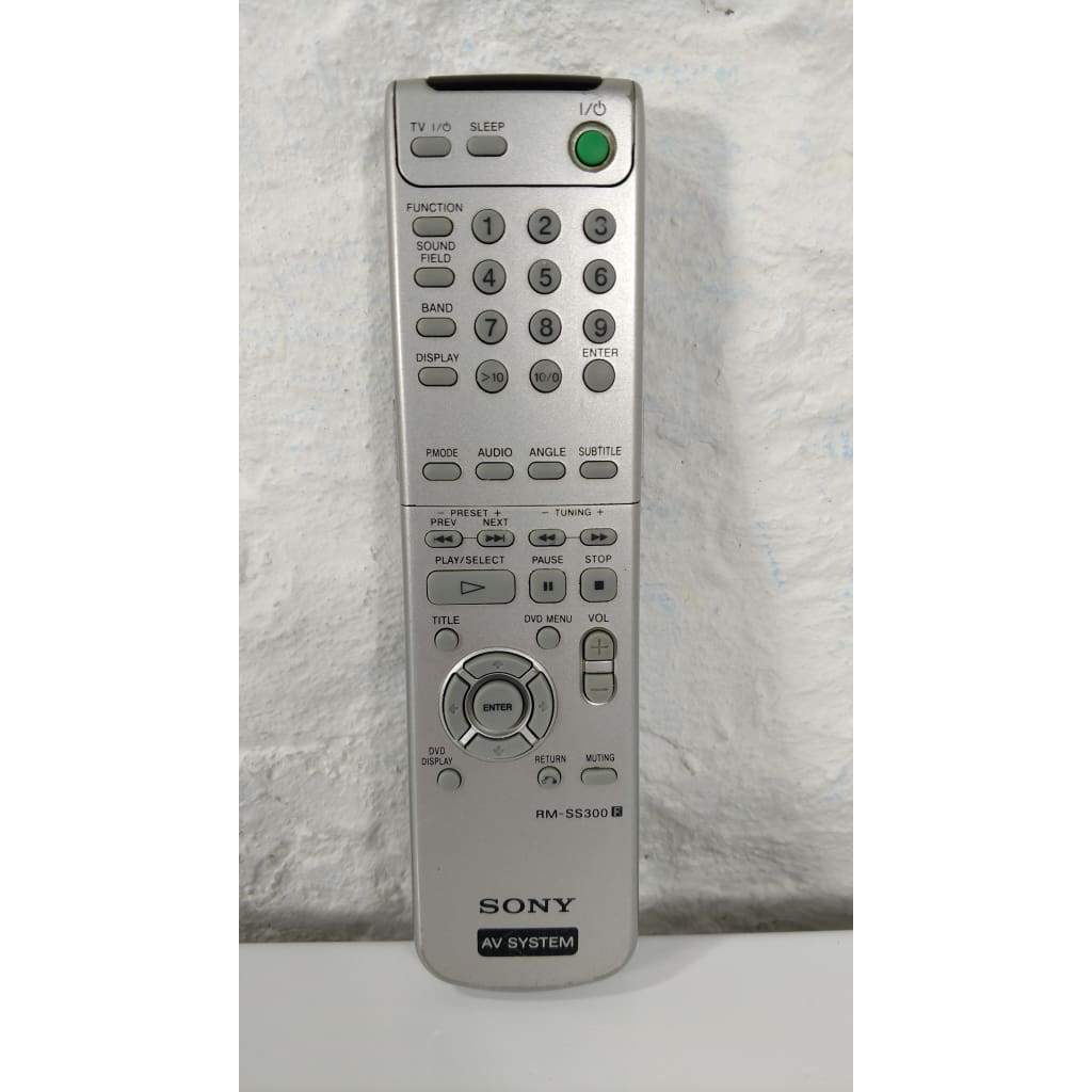 Sony RM-SS300 AV Receiver Remote Control — Best Deal Remotes