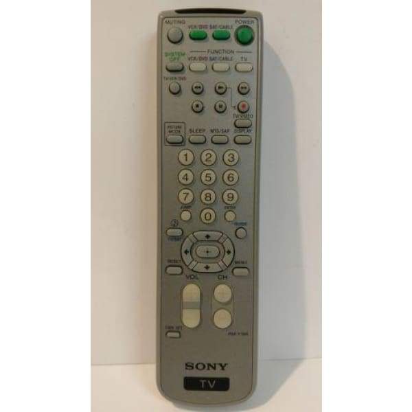 Sony Wega Tv Remote