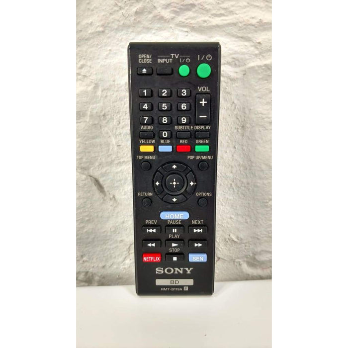 Sony RMT-B119A Blu-Ray DVD Remote for BDP-S3200 BDP-S580 BDP-BX18 ...