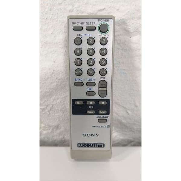 Sony RMT-CS350A Portable Stereo Remote Control for CFD-S350 — Best Deal ...