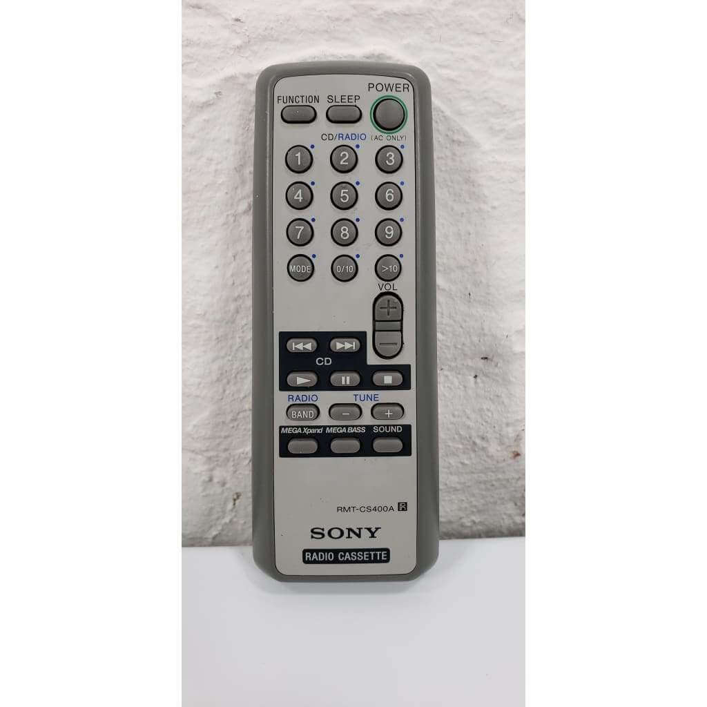 Sony RMT-CS400A Audio Remote Control for CFD-S400 CFD-S500 CFD-S550 ...
