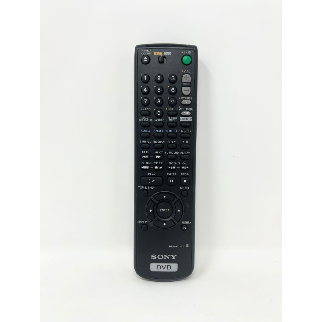 Sony RMT-D133A DVD Player Remote Control — Best Deal Remotes