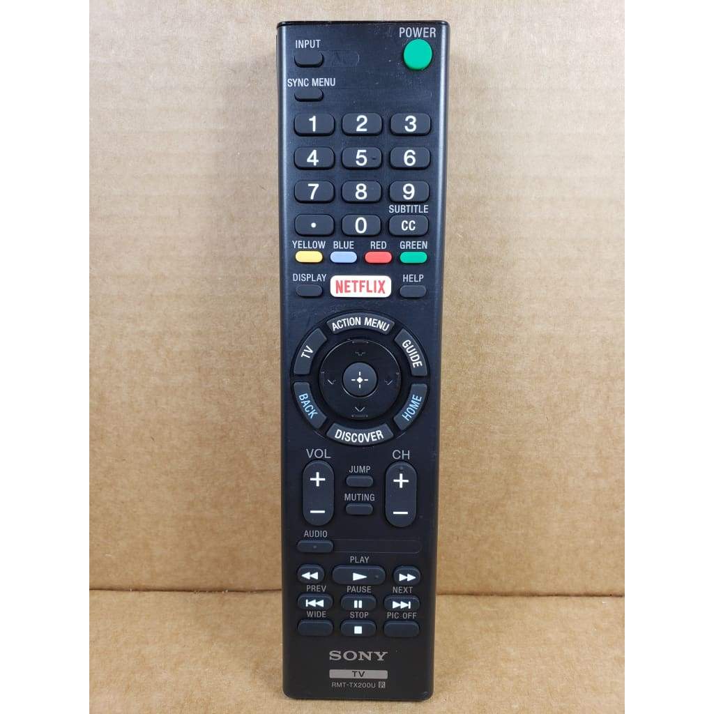 Sony RMT-TX200U TV Remote Control — Best Deal Remotes