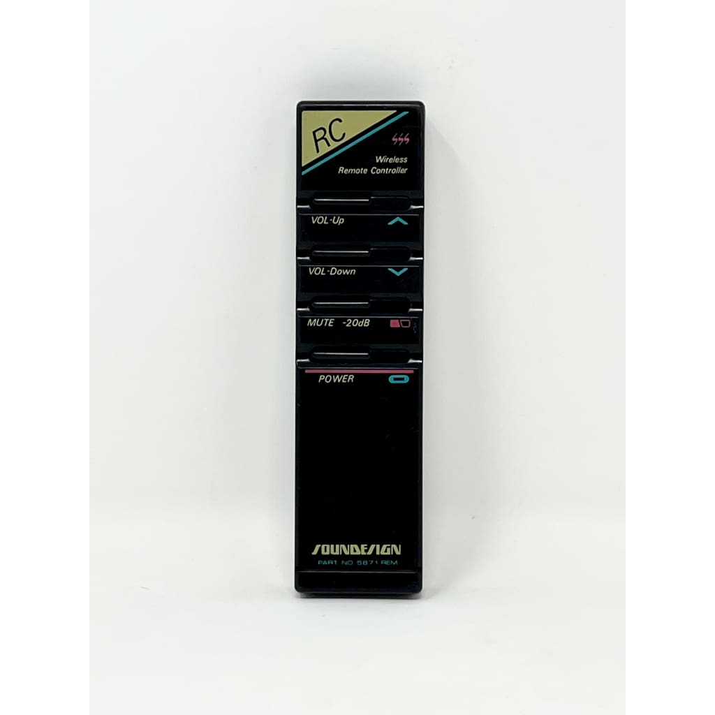 Soundesign 5871 REM Audio System Remote Control — Best Deal Remotes