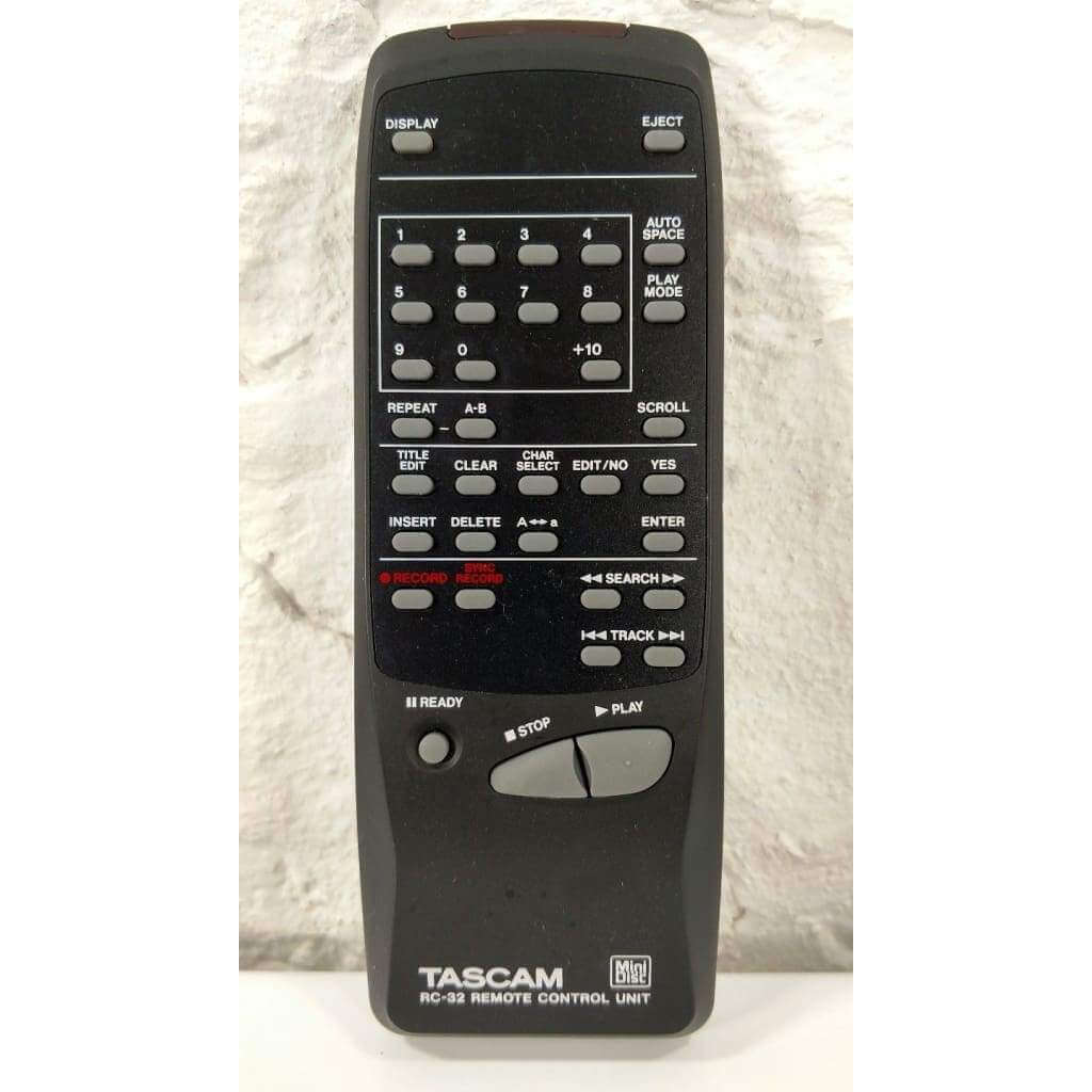 Tascam RC-32 Mini Disc Remote Control — Best Deal Remotes