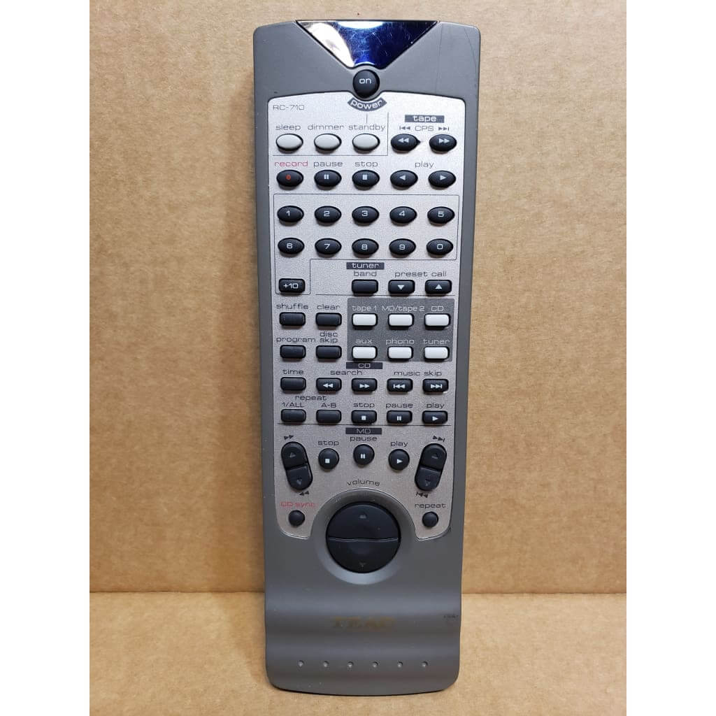 TEAC RC-710 AV Receiver Remote Control — Best Deal Remotes