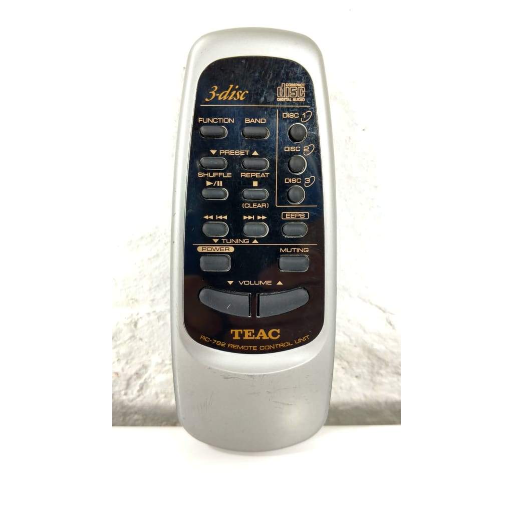 TEAC RC-782 3-Disc CD Player Remote Control — Best Deal Remotes