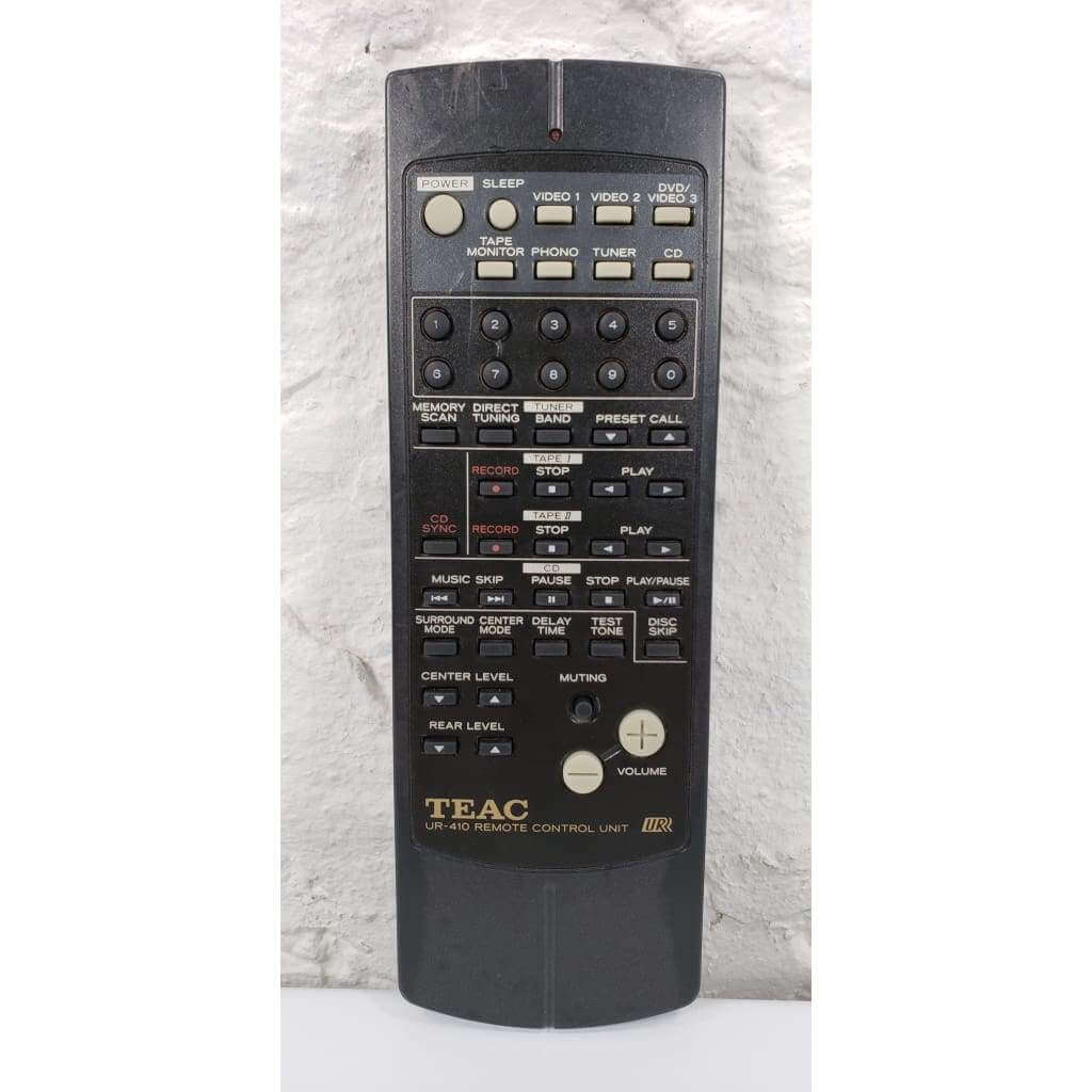 Teac UR-410S Audio Remote Control for AGV8500 AGV8525 — Best Deal Remotes