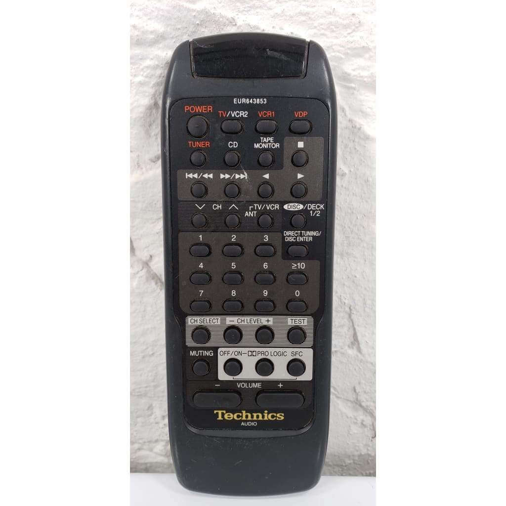 Technics EUR643853 Audio Receiver Remote Control - Best Deal Remotes