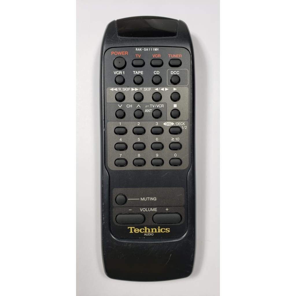 Technics RAK-SA111MH Audio System Remote Control — Best Deal Remotes