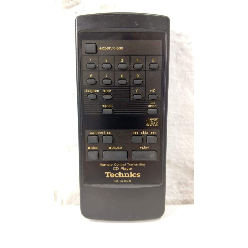 Technics RAK-SL3002P CD Player Remote Control for SLP102 SLP102PK ...