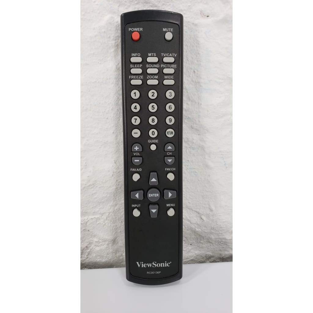 ViewSonic RC00136P TV Remote Control for N3235W N3735W N4785P N4285P ...