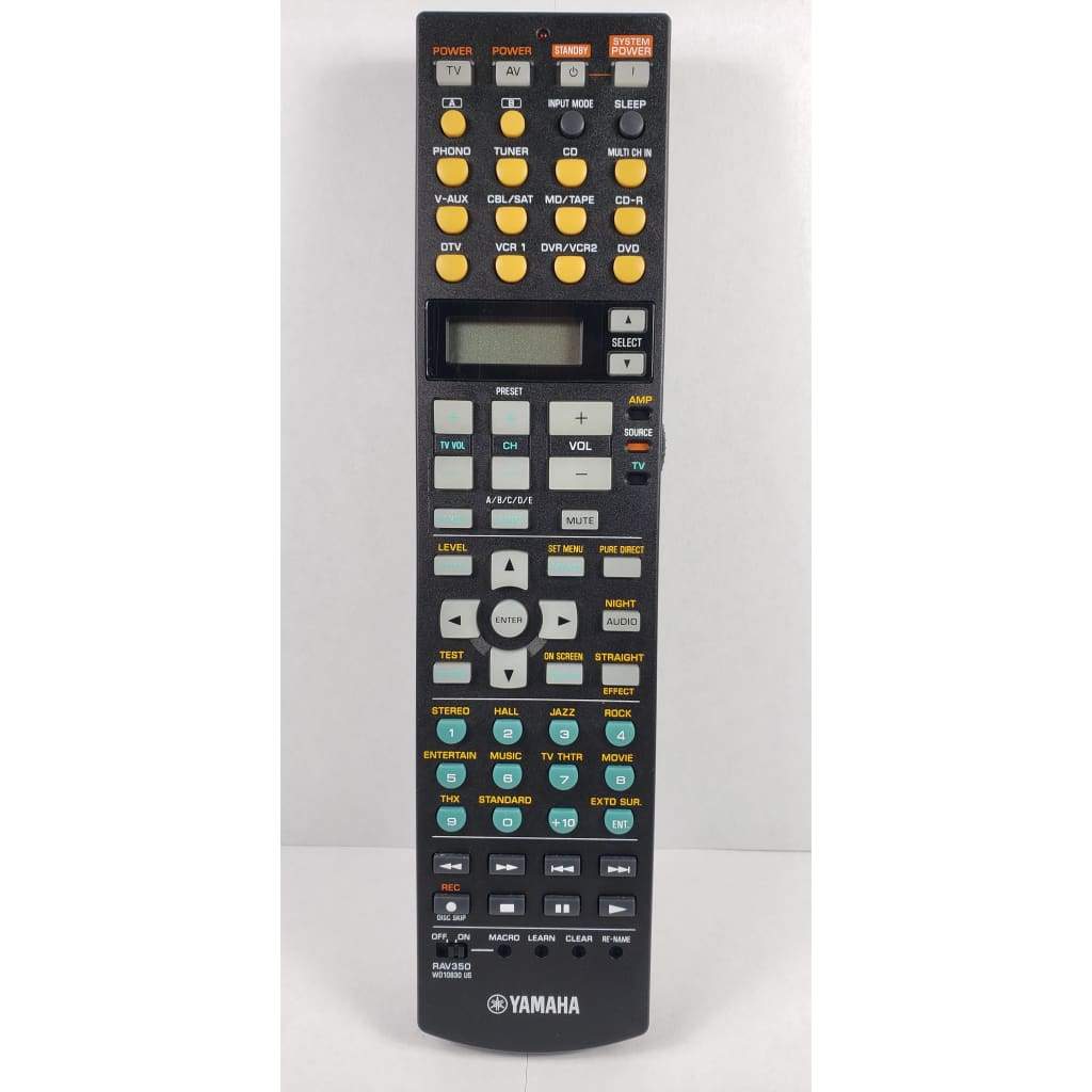 Yamaha RAV350 Audio Receiver Remote Control — Best Deal Remotes